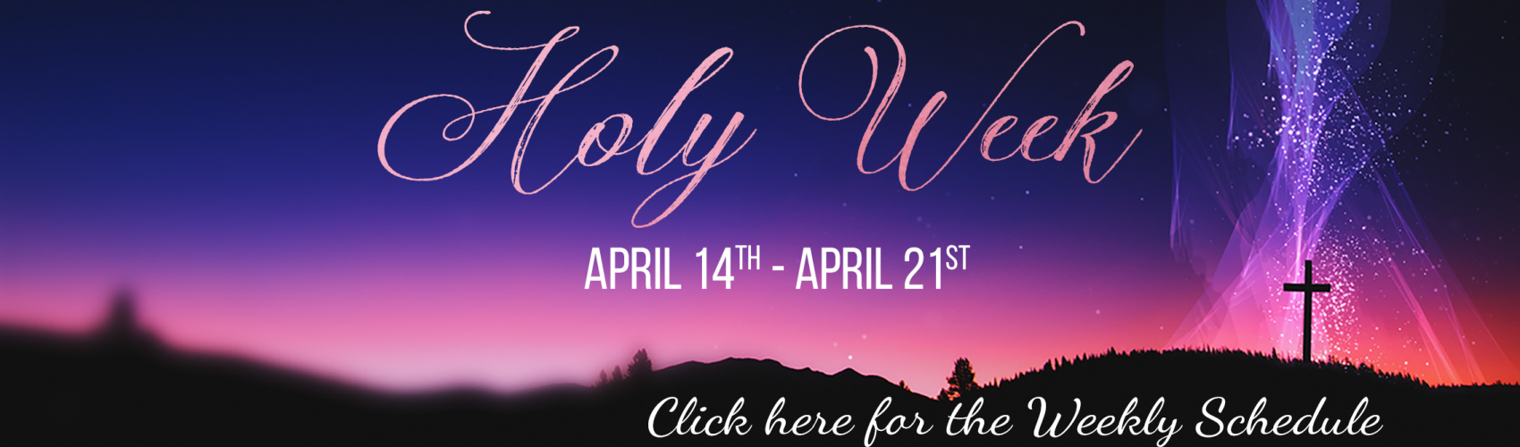 Holy Week (Web Banner) – Owosso First Church of the Nazarene